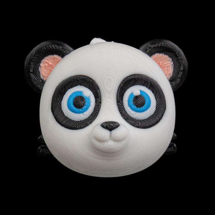 3D Printable Stick with Panda Chopstick Helper by Stlflix